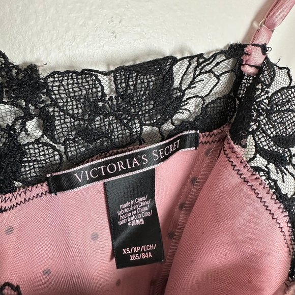Victoria's Secret | Intimates & Sleepwear | Victorias Secret Black Pink ...